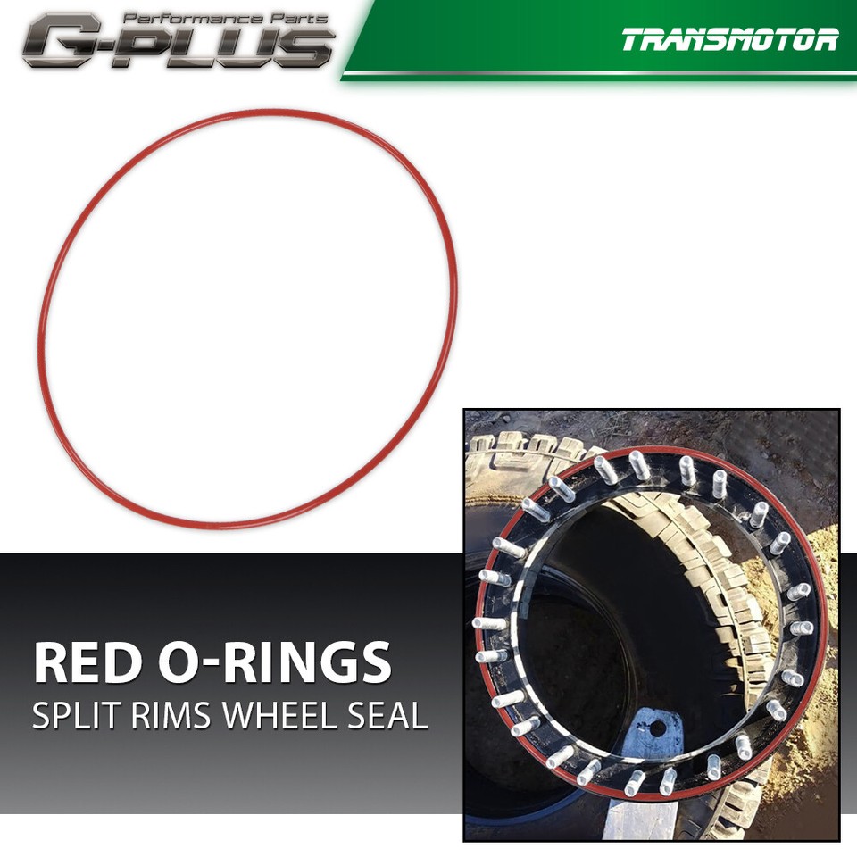 4PK Red O-Rings Military Humvee Split Rims Wheel Seal And M1101 M1102 ...