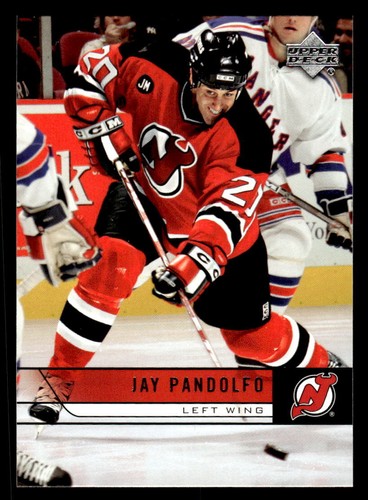 Jay Pandolfo 2006 Upper Deck #120 New Jersey Devils | eBay