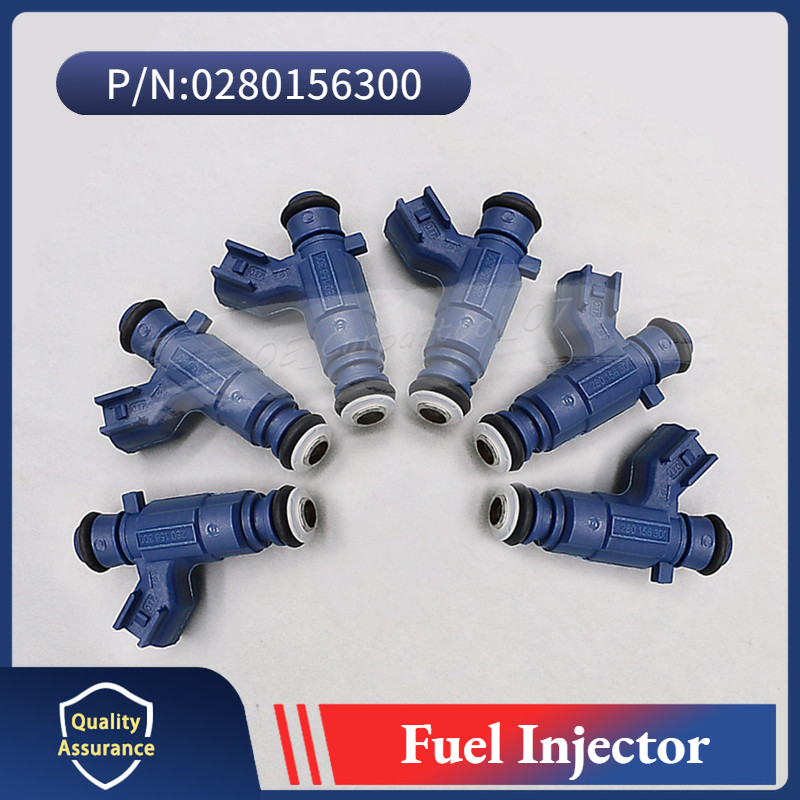 Set (6) Fuel Injector For Volvo 2007-2014 XC90 3.2 L6 #0280156300 | eBay