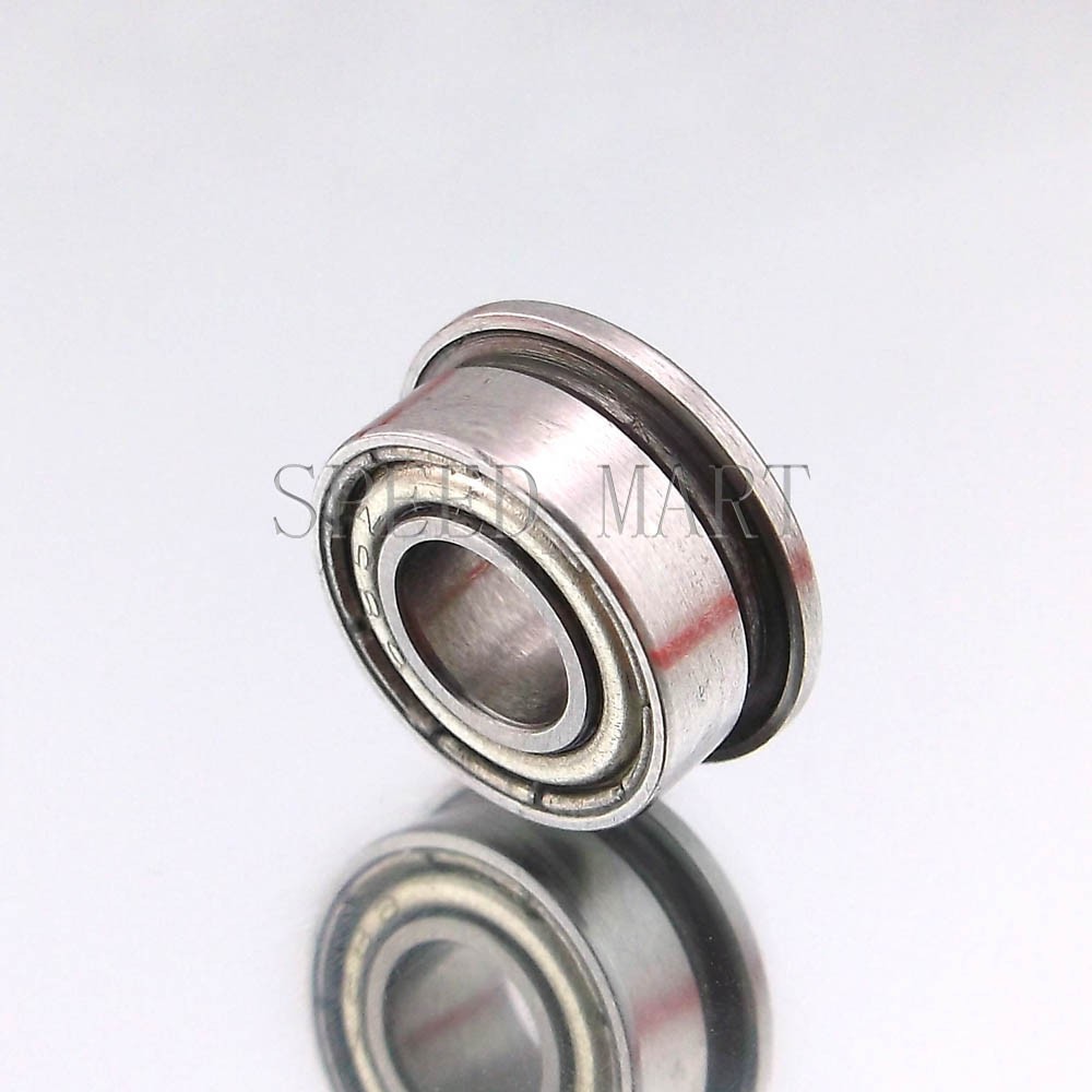 10 x F686zz Mini Metal Double Shielded Flanged Ball Bearings (6mm*13mm ...