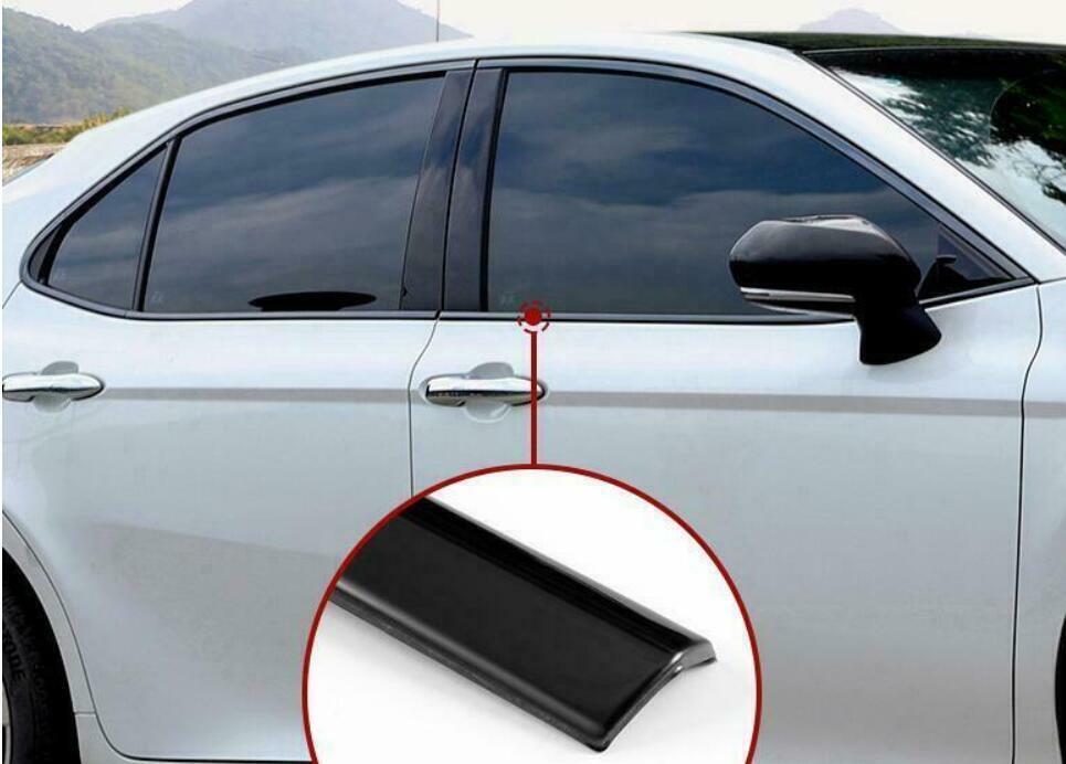For Toyota Camry 2018-2022 Black Stainless Car Window Molding Trim ...