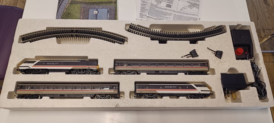 Hornby Railways R.824 Intercity 225 Train Set ~00 Gauge | eBay UK