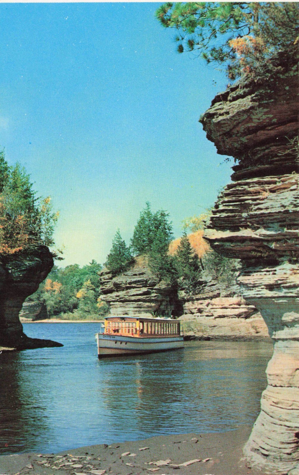 Lovers' Lane at Lone Rock, Wisconsin Dells, Wisconsin Vintage PC | eBay