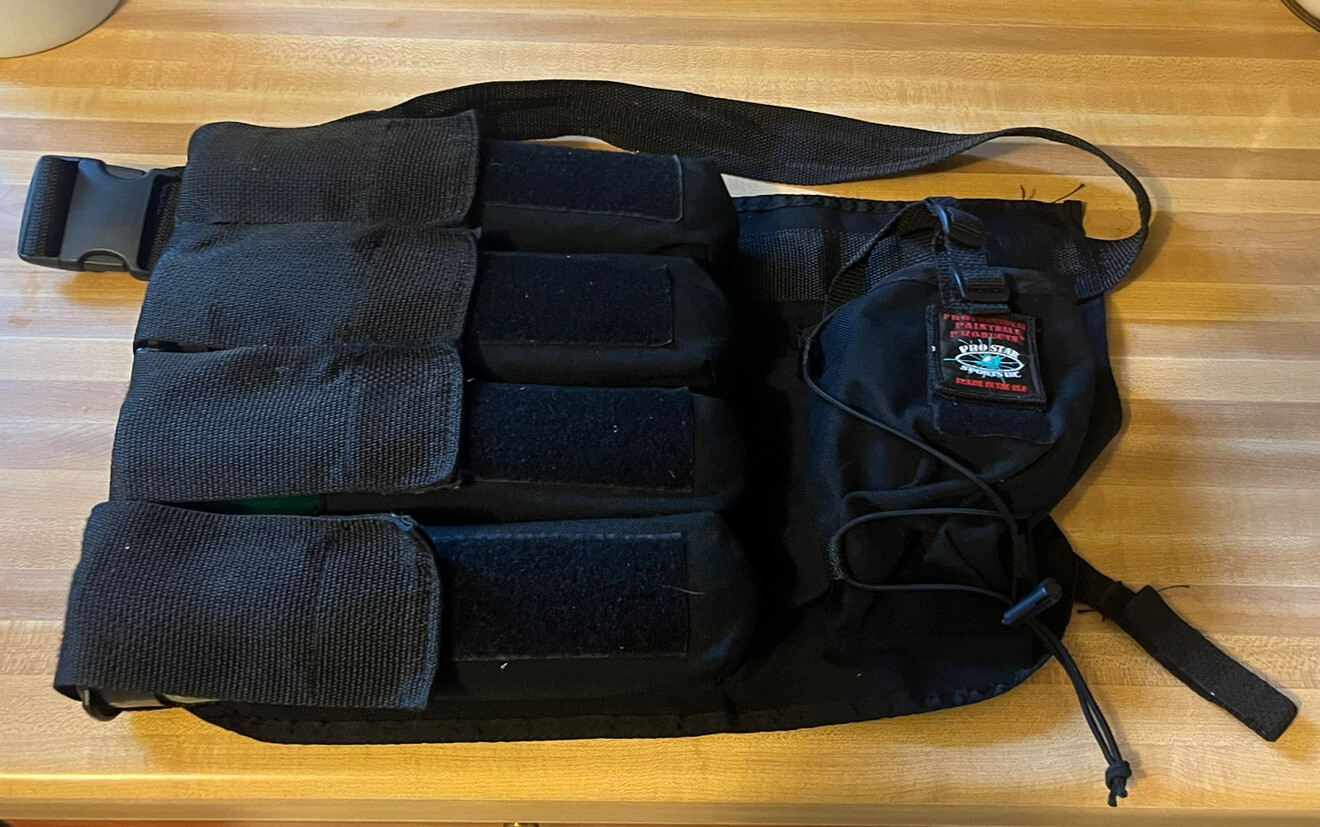 Profession Paintball Products (Pro Star Inc) 4+1 Vintage Paintball Belt ...