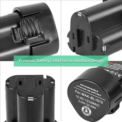 [2 Pack] MAKITA 10.8V Compatible Battery | High Capacity 4.8Ah| BL1013 ...