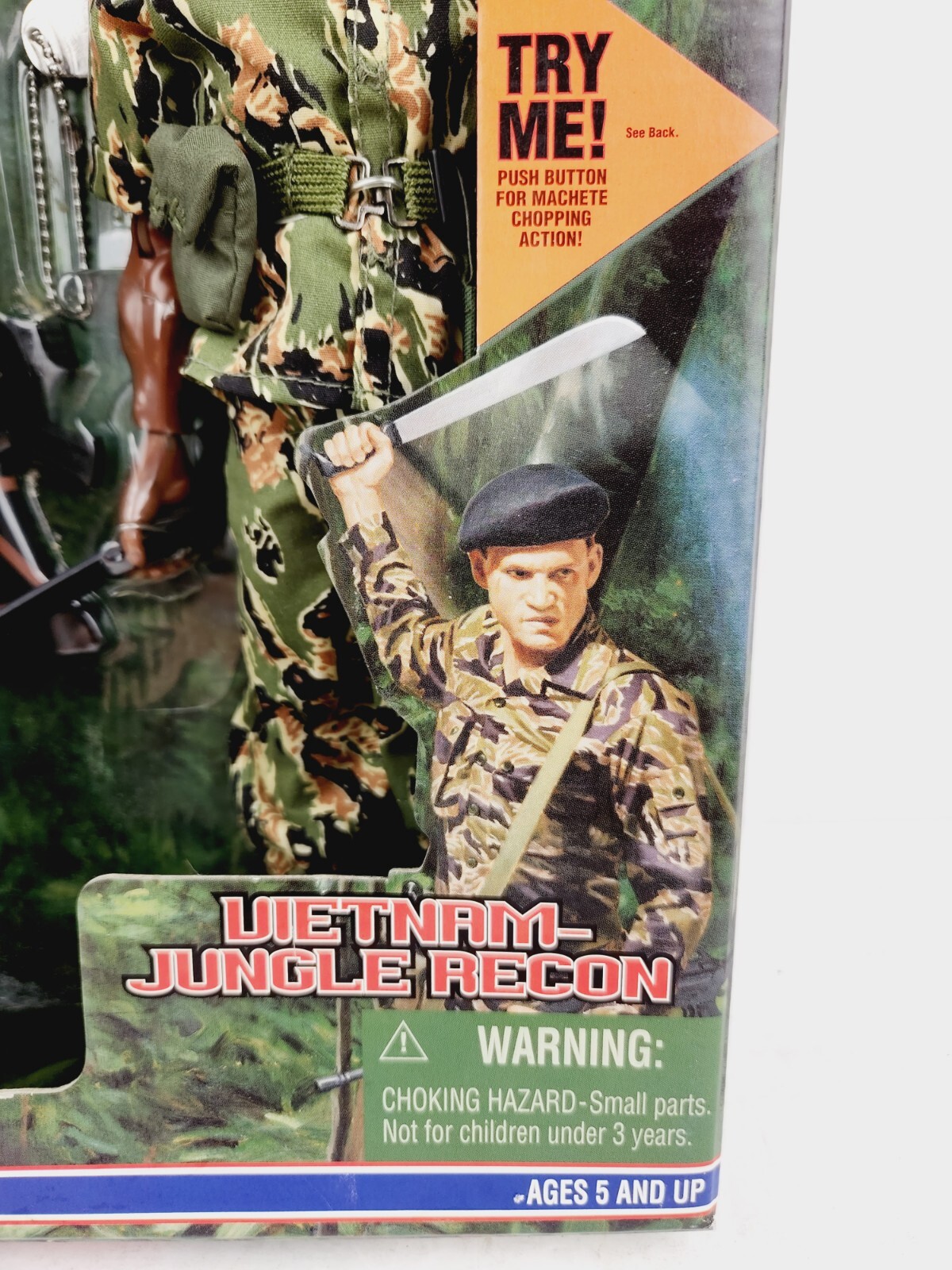 GI Joe MILITARY ADVENTURE VIETNAM JUNGLE RECON 12" African American ...