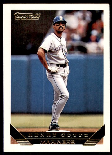 1993 Topps Gold #206 Henry Cotto Seattle Mariners | eBay