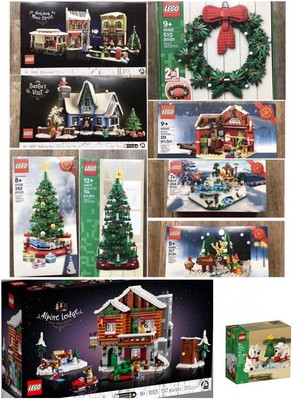 Lego Christmas/Winter/Holiday/Seasonal Sets You Pick, Winter Village ...
