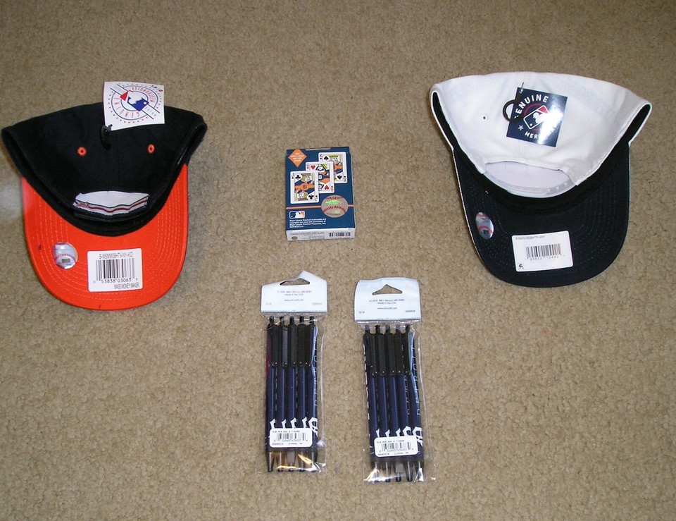 FIRST PLACE DETROIT TIGERS BASEBALL - NEW HATS - PLAYING - CARDS - PENS ...