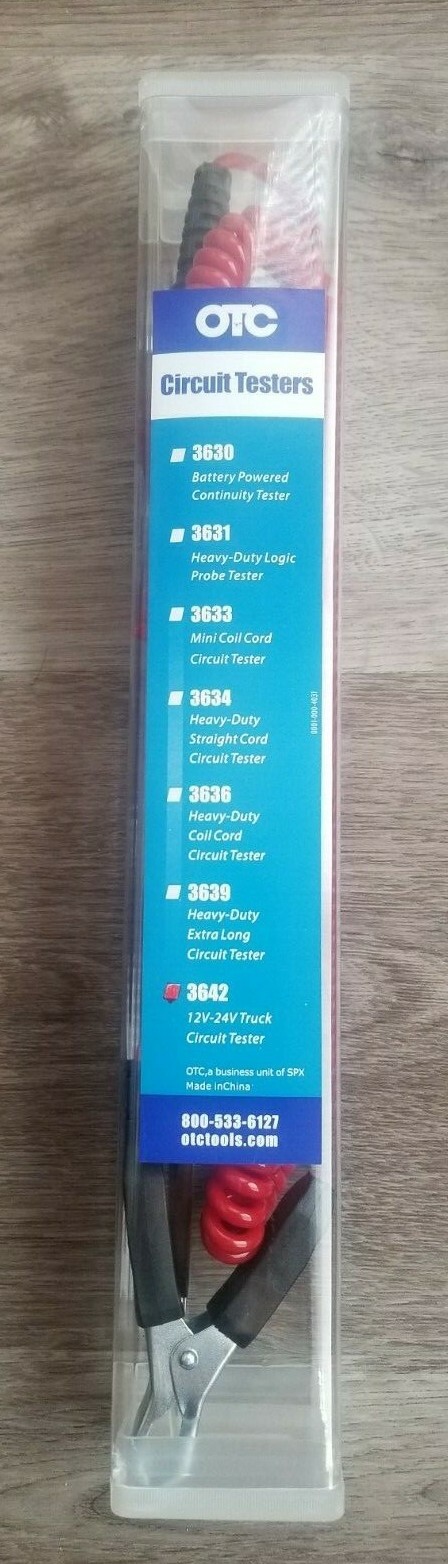New OTC 12-24V HD Truck Circuit Tester / Test Light w/ Extra Large ...