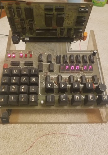 Netronics Programmer with COSMAC RCA 1802 ELF II board. | eBay