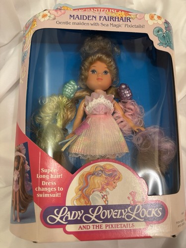 Rare lady lovely locks doll enchanted island maiden fair hair Mattel ...