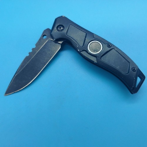 Klein Tools 44228 Electrician's Ball Bearing Folding Pocket Knife Black ...