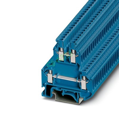 50PCS Phoenix Contact 2770095 double-layer terminal block UKK 3 BU | eBay
