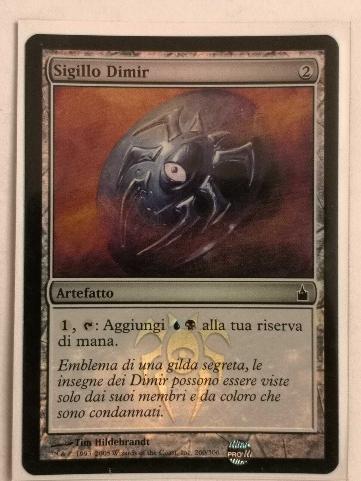 MTG *FOIL* Sigillo Dimir - Dimir Signet - Ravnica: Città delle Gilde ...