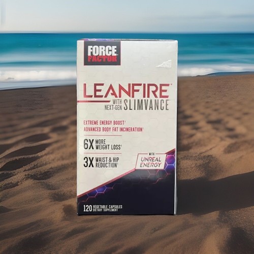 Force Factor LeanFire With Next Gen Slimvance Fat Burner Diet Pills 120 ...