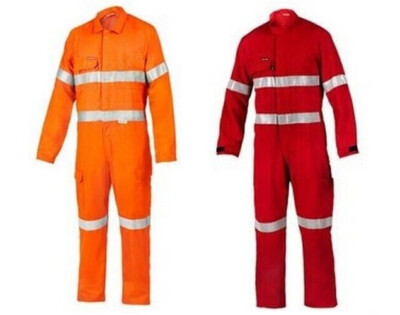 Hard Yakka Tecasafe Plus Heavy Duty Coverall Fire Resist Reflective Overalls | eBay UK