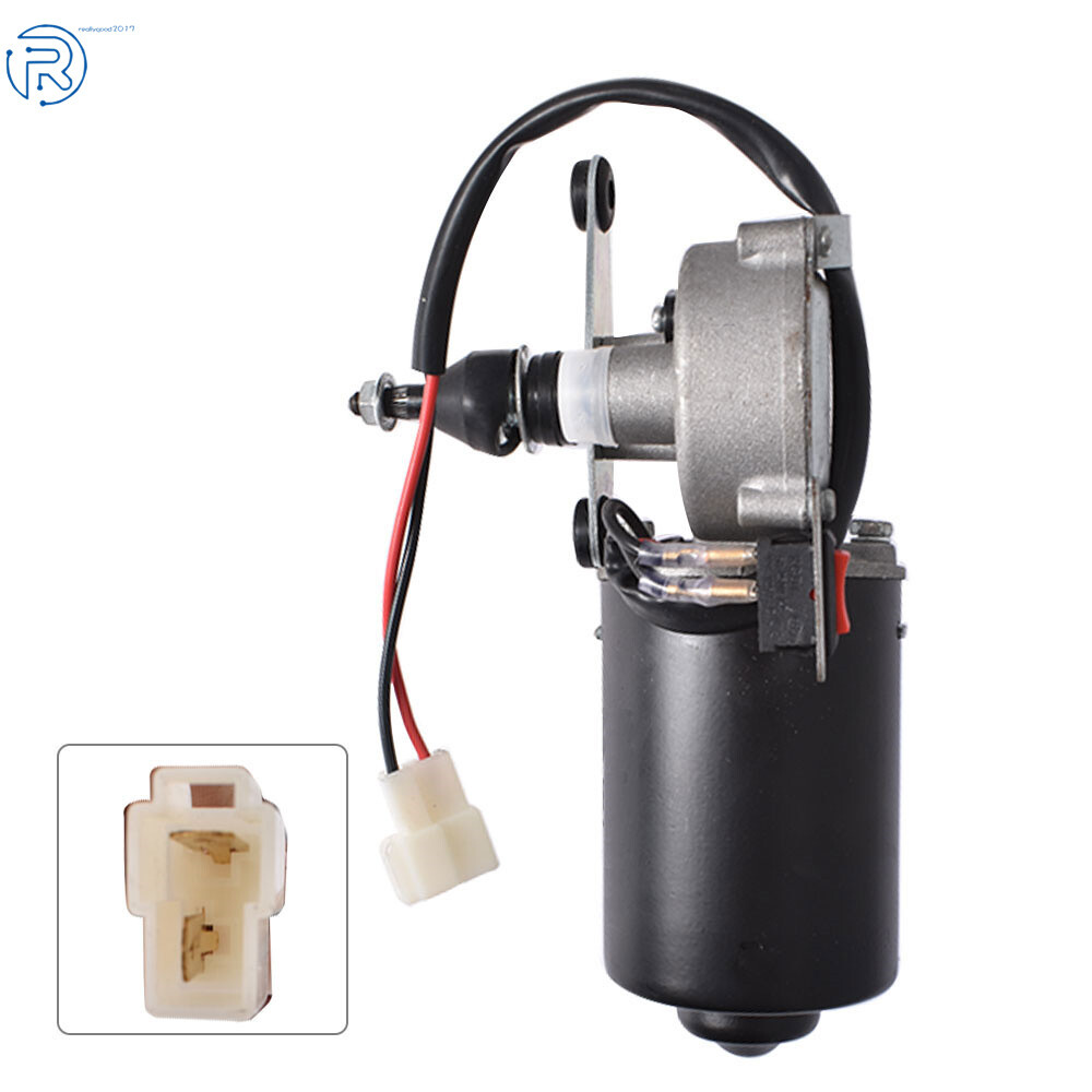 12V Electric Windshield Wiper Motor Kit for Polaris RZR Kawasaki Can Am ...