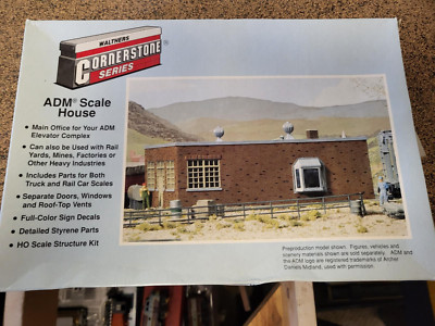 HO Walthers ADM Scale House | eBay