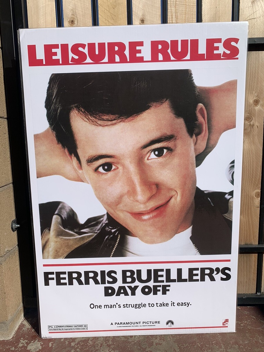 Ferris Buellers Day Off Movie Poster Honest Trailer Ferris Bueller's