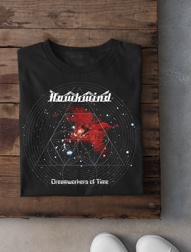 Hawkwind Dreamworkers Of Time Unisex S-4XL black Gift fans NG2691 ...