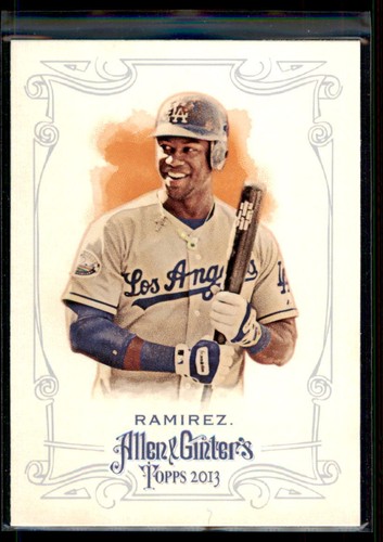 2013 Topps Allen & Ginter Hanley Ramirez #170 Los Angeles Dodgers | eBay