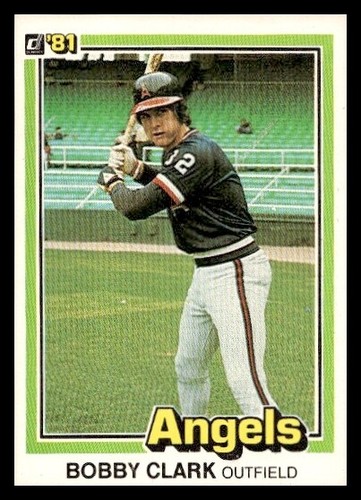 1981 Donruss #572 Bobby Clark California Angels Baseball card | eBay