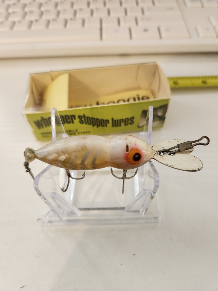 VINTAGE WHOPPER STOPPER HELLBENDER FISHING LURE | eBay