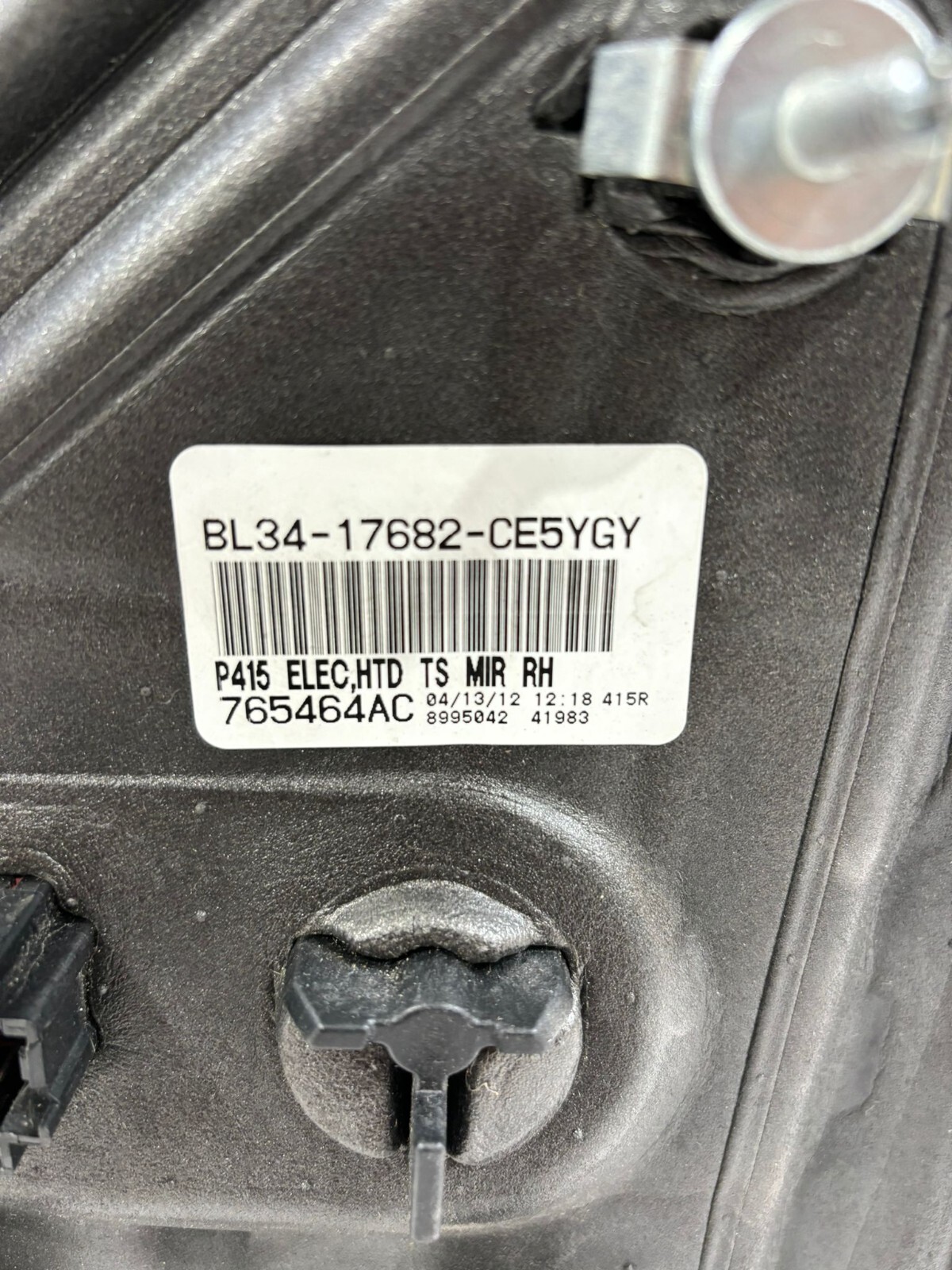 2009-2014 FORD F150 SIDE VIEW MIRROR OEM RH RIGHT PASSENGER SIDE ...