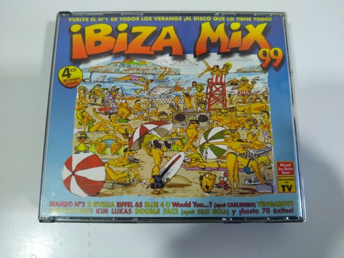 IBIZA Mix 99 Pop Dance House Garage Max Eurotrance Latin - 4 X CD 2t ...
