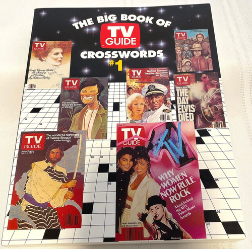 The Big Book of TV Guide Crosswords #1 NEW! 1956-1989 | eBay