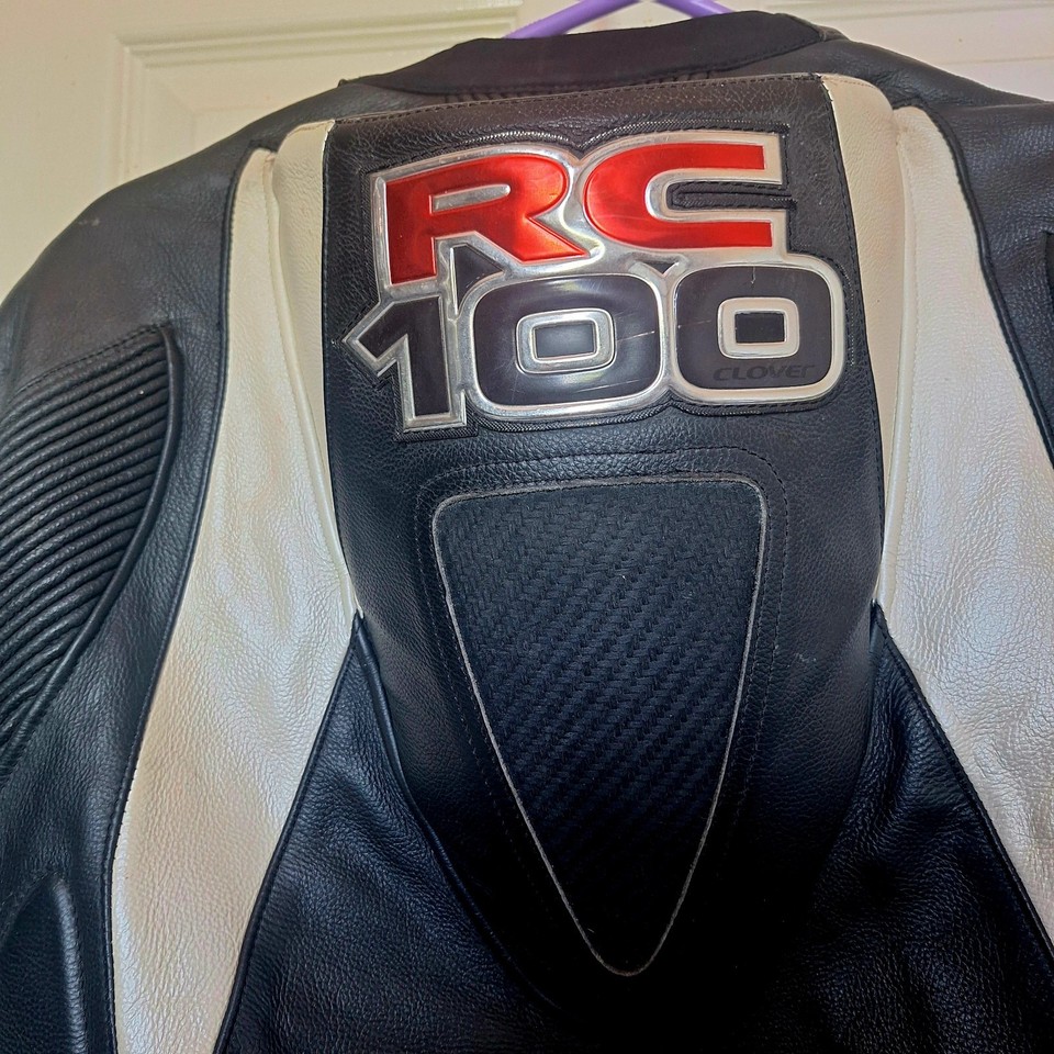 CLOVER RC100 race leathers motorbike made in Italy | eBay UK