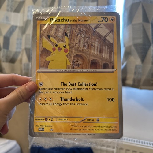 Pokemon x Natural History Museum London Pikachu At The Museum Jumbo ...