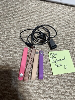Fitbit ALTA Replacement Parts Pack! X2 Chargers X4 Bands! | eBay