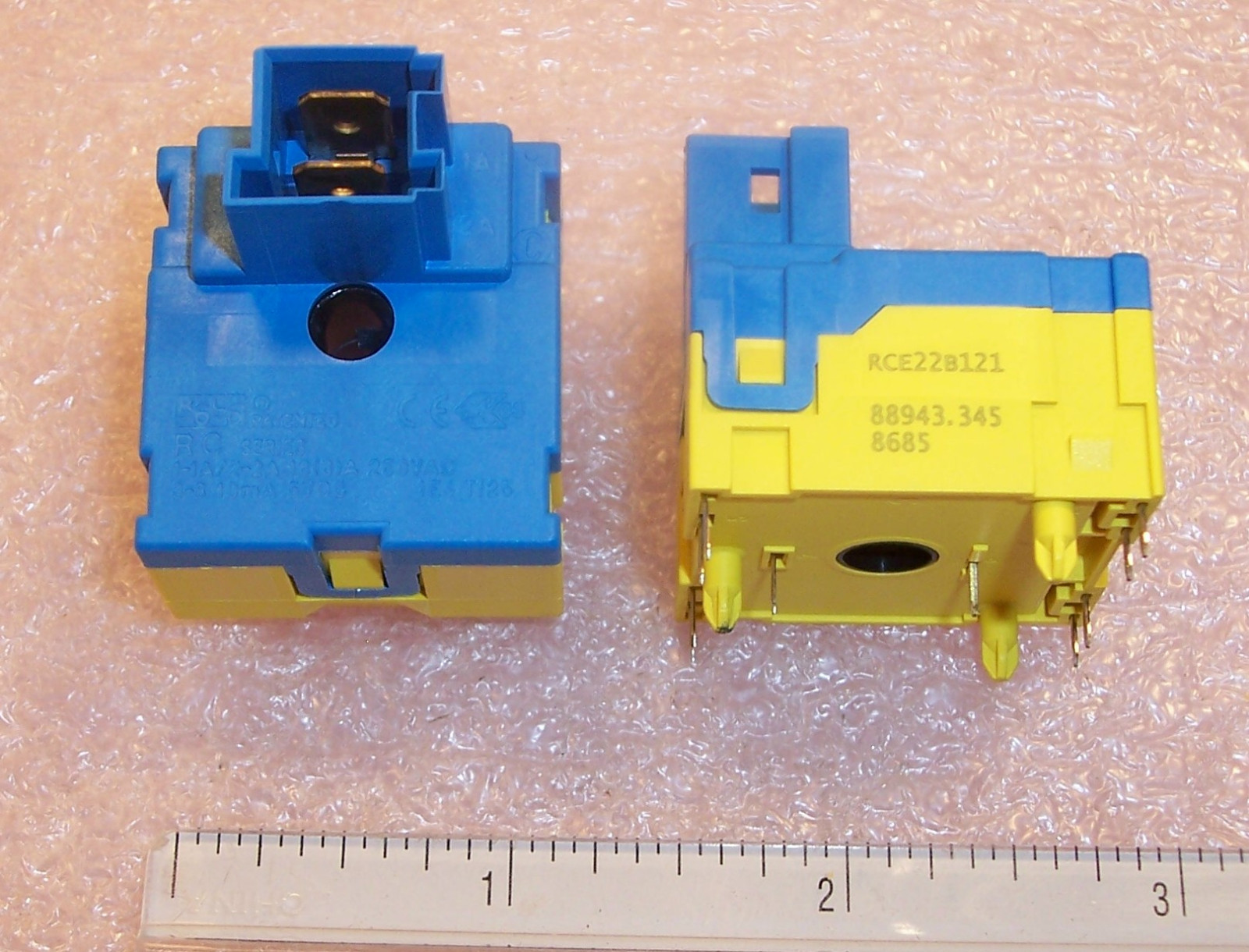 QTY (2) RCE22B121 ROLD GRUPPO 22 POSITION DIGITAL ROTARY SWITCH DOUBLE ...