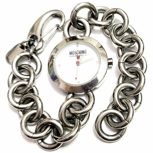 MOSCHINO QUARTZ WRIST WATCH STAINLESS STEEL - FREE SHIPPING | eBay