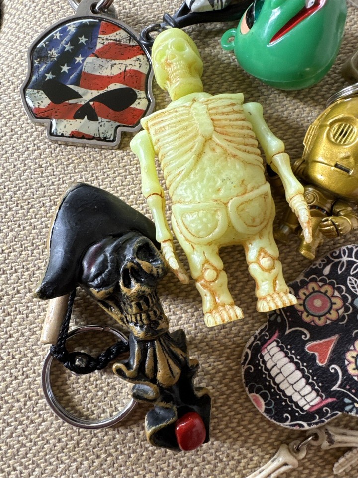 Vintage Keychain Lot Halloween Scary Spooky 10 | eBay