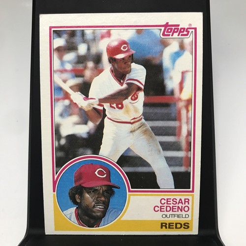 1983 Topps Cesar Cedeno Cincinnati Reds #475 | eBay