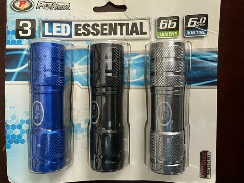 PERFORMANCE TOOL LED FLASHLIGHTS SET OF 3 LIGHTS 66 LUMEN #W2460 39564065057| eBay
