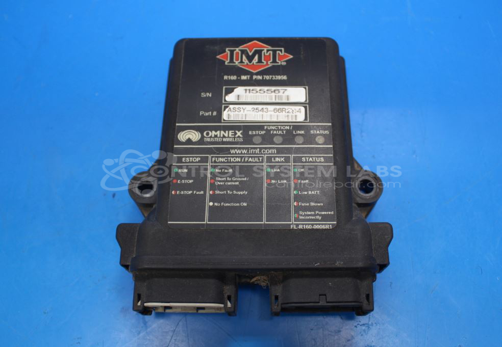 ** Repair Evaluation Only ** Omnex 70733956 R160 Receiver | eBay