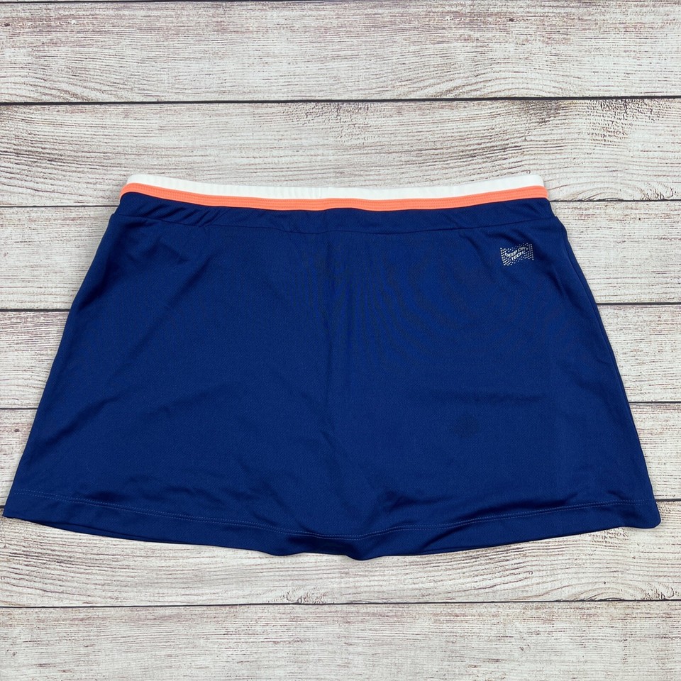 Lotto Tennis Skirt Sheila China Blue Deep Dry Tech Built In Short Women ...