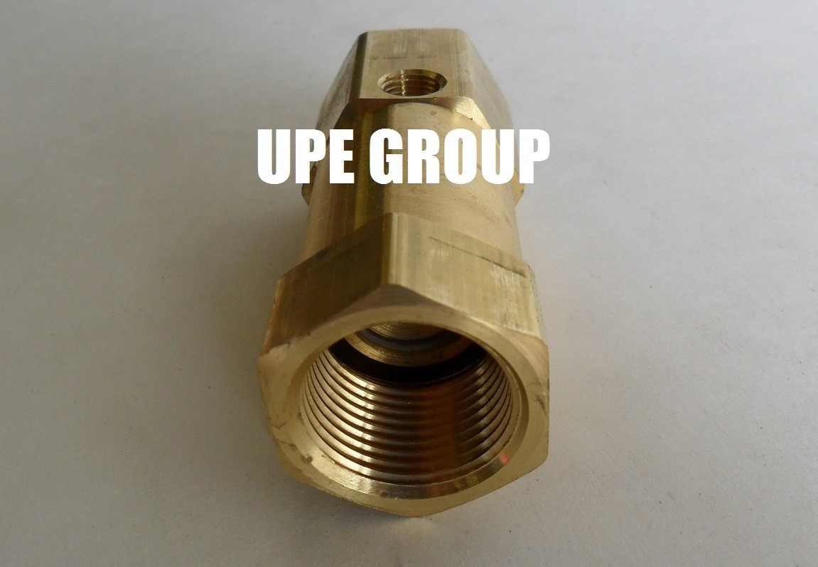BRASS In line Check Valve compressed air compressor vertical or ...