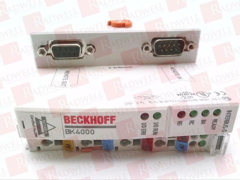 BECKHOFF BK4000 / BK4000 (BRAND NEW) | eBay