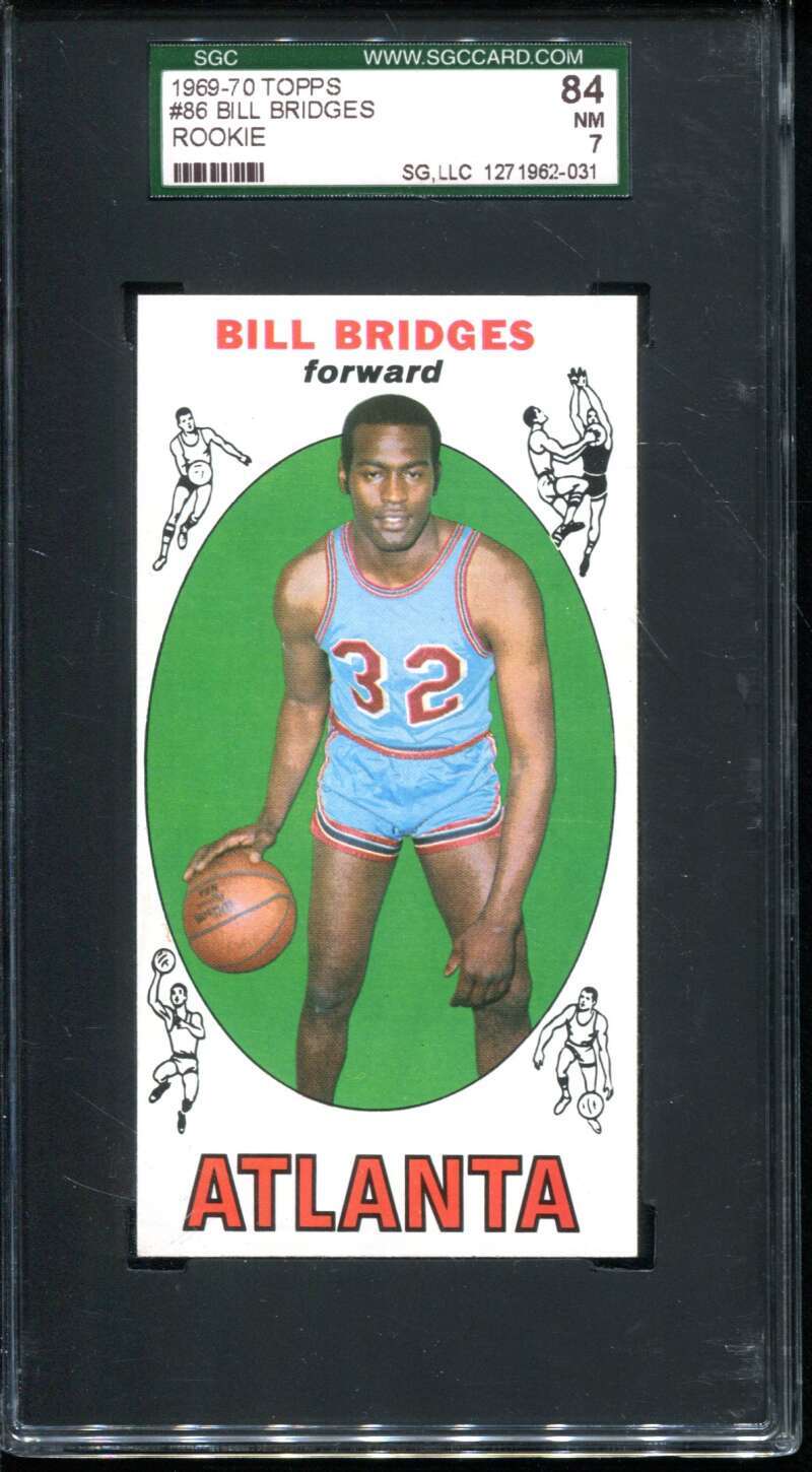 1969-70 Topps - #86 Bill Bridges (RC) for sale online | eBay