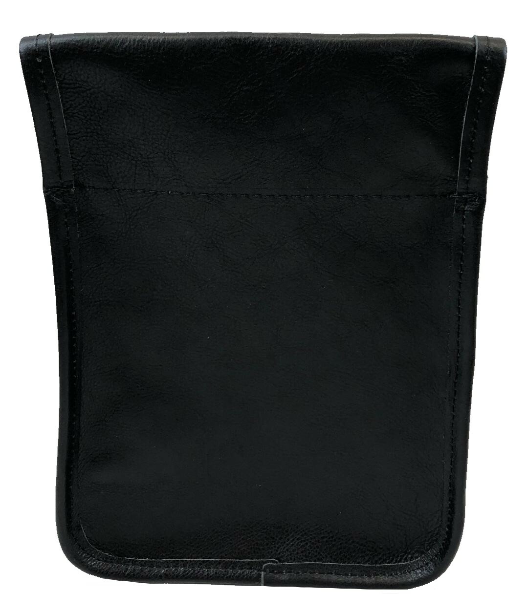 LEATHER SHOTGUN SHELL SPORTING CLAY SKEET TRAP POUCH Texan Style BLACK ...