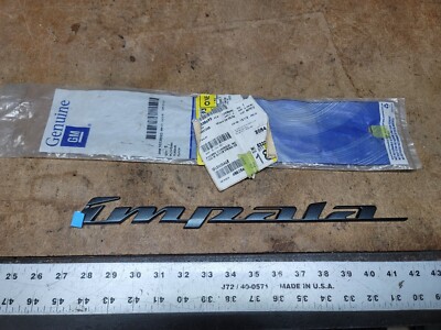 2019-2021 Chevy Silverado OEM Tailgate Emblem Nameplate GM 23400409 | eBay