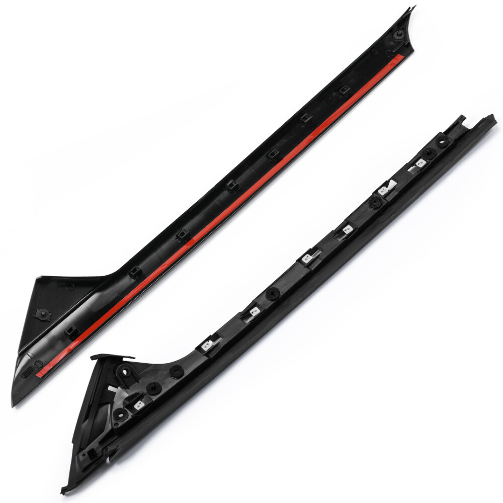 4Pcs For 11-19 Ford Explorer Left Right Side Windshield A-Pillar ...