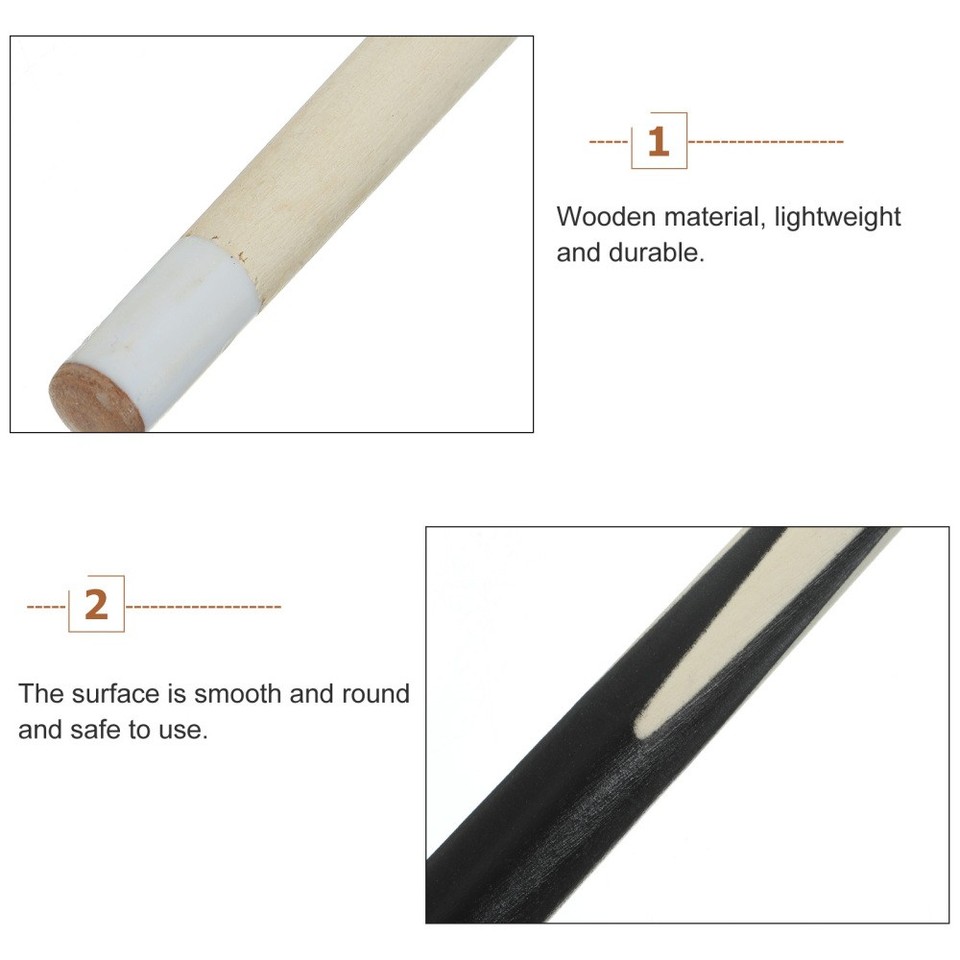 2 Count Mini Pool Cue Child Cheap Stick Sticks & Accessories Pool-stick ...