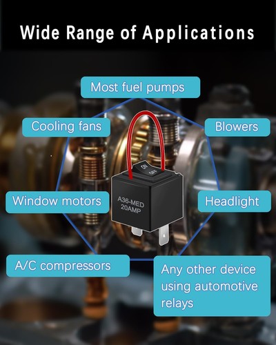 Relay Bypass Switch Kit - 6-Pack Tester with Amp Loop, Automotive Tool ...