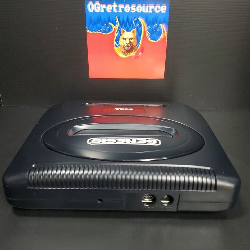 SEGA Genesis Console Model 2 MK-1631 System W/2 Controller CPLT ...